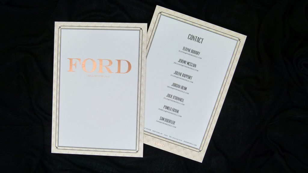 Creative Brochure: Ford Models Promo Pack | PaperSpecs