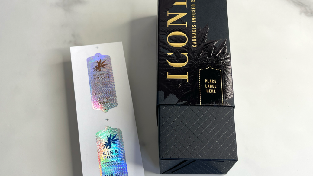 Fabulous Foiled ‘Iconic’ Cannabis Packaging | PaperSpecs