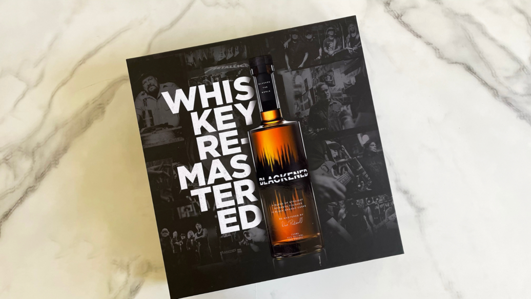 Metallica 'Blackened' American Whiskey Limited Edition Packaging ...