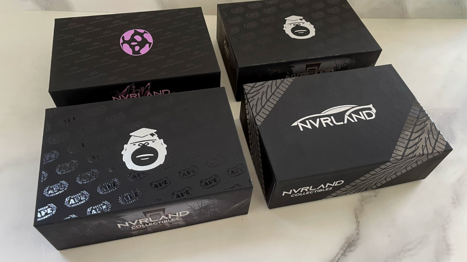 NVRLand Limited Edition Degen-Cast Collectible Car Packaging - PaperSpecs