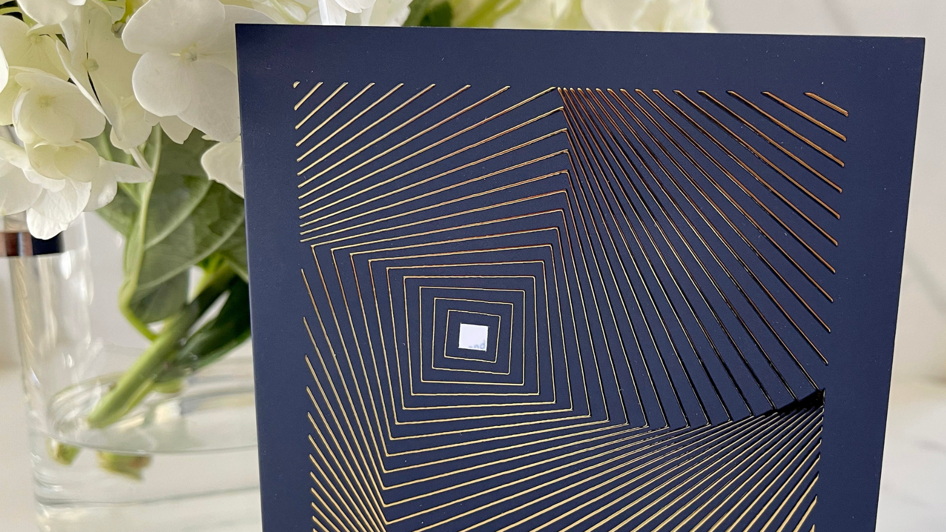 Digitally Foiled Greenspun Shapiro Holiday Card