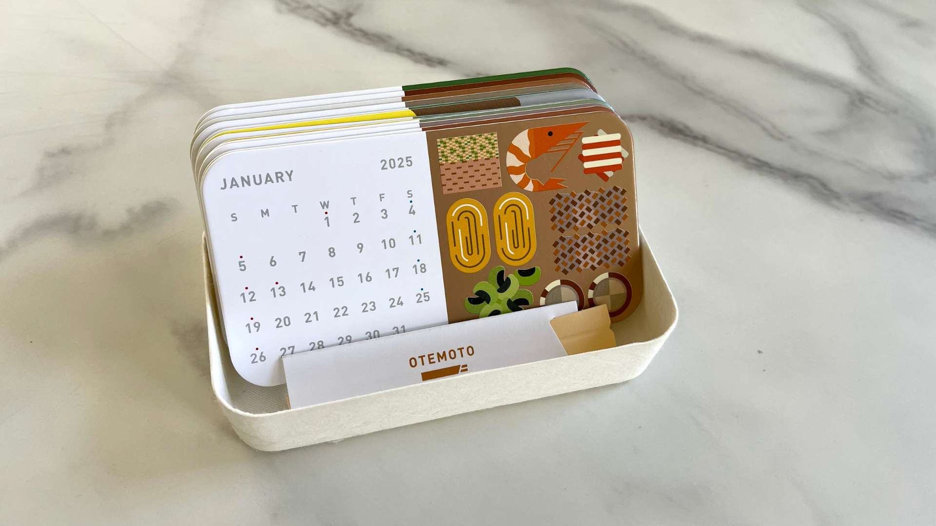 Scrumptious Bento Box Calendar - PaperSpecs